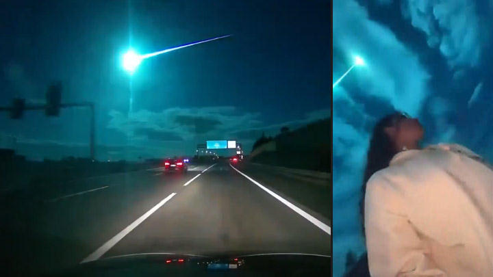 Un frammento di cometa attraversa i cieli di Spagna e Portogallo Alieni ...